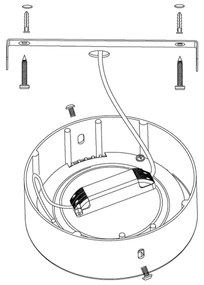 Eglo 78201 - LED Stropní svítidlo FUEVA LED/16,5W/230V