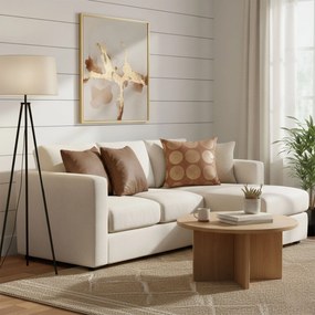 Povlak na polštář LUXOT BC07 45x45 cm hnědý