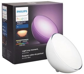 Philips HUE GO LED stolní lampa, 520 lm, RGB, teplá - studená bílá