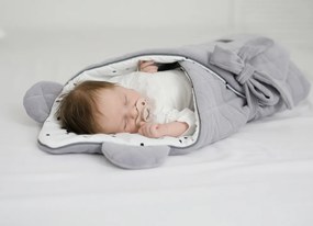 Sleepee Sametová zavinovačka ROYAL BABY pro miminko růžová
