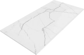 Mexen Hugo, obdélníková sprchová vanička, SMC, 180x80cm, imitace kamene – bílá, 42158018