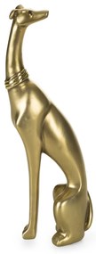 EUROFIRANY DEKORAČNÍ SOŠKA DOG 13X7X36 CM ZLATÁ