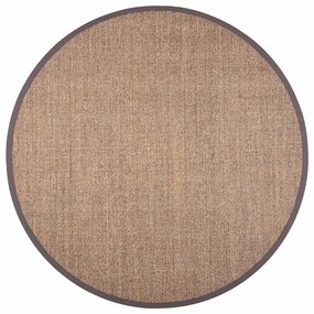 VM-Carpet | Koberec Sisal - Šedá / Ø 200 cm