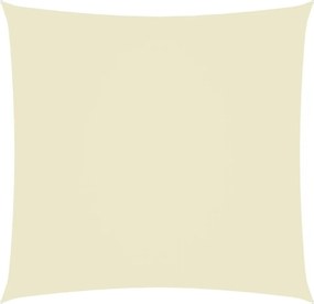 vidaXL Stínící plachta oxfordská látka čtvercová 7 x 7 m [135088] Barva: krémová