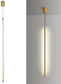 Toolight Toolight, LED stropní svítidlo 100cm, 13W, 4000K, APP1414-C, zlatá lesklá, OSW-00966