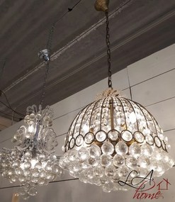 Křišťálový lustr - 55-180 * Ø48 cm