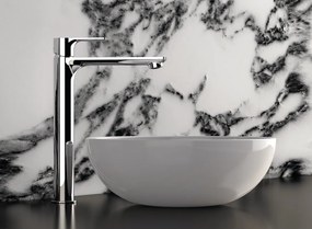 Sapho, PAX stojánková umyvadlová baterie vysoká bez výpusti, prodloužená hubice, chrom, XA07