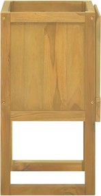 Koupelnová skříňka 41 x 40 x 75 cm masivní teakové dřevo 338246