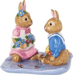 Bunny Tales velikonoční dekorace, zajíčci na pikniku, Villeroy & Boch