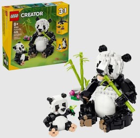 LEGO Creator 31165 Divoká zvířata: Pandí rodinka