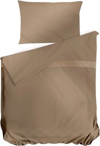 Cottonbox povlečení bavlněný satén Satin Beige - 220x200 / 2x70x90 cm