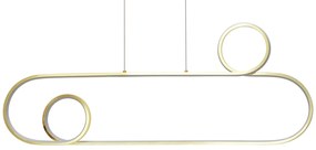 Toolight - LED závěsné svítidlo APP809-CP GOLD, zlatá, OSW-09850