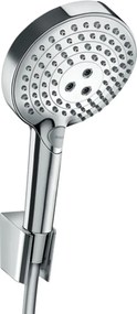 Hansgrohe Raindance Select S, sprchový set 120 3jet PowderRain s hadicí 1600 mm, chromová, HAN-27668000