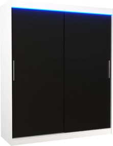 ADRK Furniture Posuvná skříň s LED osvětlením LINCOLN 180 ADRK-SW-LIN-WB-180
