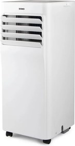 Mobilní klimatizace 4v1 COOLMAX 9000 BTU - DOMO DO10181, 2,6 kW, místnosti do 30 m2, 64 dB, Třída: A, dálkové ovládání, chlazení, ventilace, odvlhčování, čištění vzduchu
