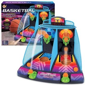 SPARKYS STUDO GAMES Basketbal NEON / Elektronická hra / LED displej /