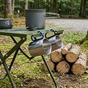 NILS CAMP Skládací turistický stůl  NC3310 zelený
