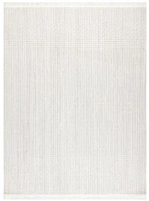 koberec NANO EM52A Diamanty, smyčkový, plošně tkaný bílá velikost 240x330 cm | krásné koberce cz