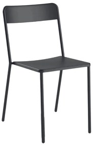 OnaDnes -20% Černá kovová zahradní židle COLOS C 1.1/1