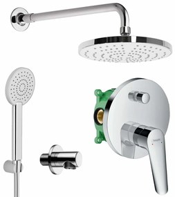 Hansgrohe + Alpi HG SET Logis E2 - Sprchový systém pod omítku - páková baterie kompletní sada, chrom