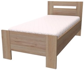 Jednolůžková postel MONTY, 80×200 cm Dekor: Dub grande