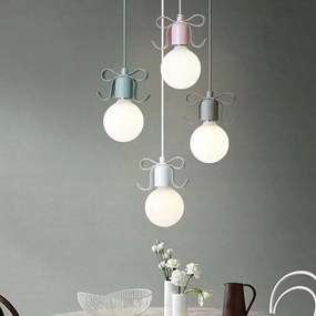 Toolight Rea, Samostatné závěsné stropní svítidlo NARNI, šedé, OSW-00265