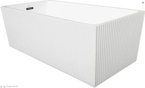 MESOLA 170x80x58 cm Volně stojící obdélníková vana