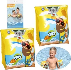 BESTWAY Nafukovací rukávky žlutá / 3-6 let / PVC
