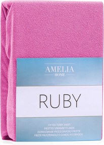 Ameliahome Ruby Prostěradlo Klasický Styl Froté Materiál 220-240x220-