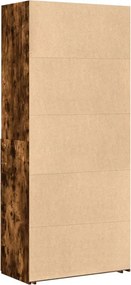 Skříň highboard kouřový dub 80 x 42,5 x 185 cm kompozitní dřevo 3281382