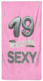 Osuška Stále sexy – růžová (věk: 19)