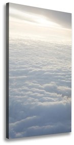 Wallmuralia Vertikální Foto obraz na plátně Let nad mraky 50x100