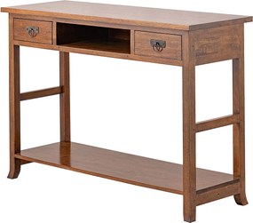 Boční stolek Aston brown 110x38x77cm