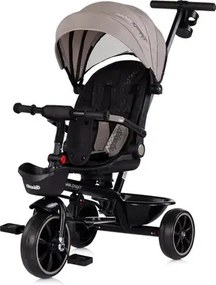 CHIPOLINO Tříkolka se stříškou Max Sport 2v1 Latte