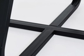 Designový konferenční stolek Valenzuela 80 cm vzor dub
