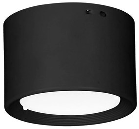 Luminex | LED Stropní svítidlo LED/10W/230V černá pr. 10 cm | LU0897