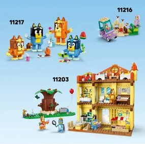 LEGO® Bluey 11221 Rusty, Bluey a škola / Počet dílků: 106 / od 4 let