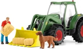 Schleich Traktor s přívěsem / od 3 let