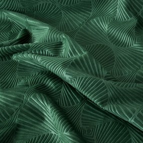 ZATEMŇOVACÍ ZÁVĚS NA KROUŽCÍCH ELLEN 140X250 CM ZELENÁ