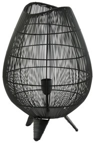 Černá stolní lampa (výška 47 cm) Yumi – Light &amp; Living