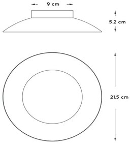 Lucide 79177/06/31 - LED stropní svítidlo FOSKAL LED/6W/230V 21,5 cm bílé