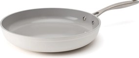 Elmich Nepřilnavá keramická pánev Zen 26 cm - krémově bílá