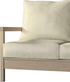 Potah na pohovku IKEA  Lillberg 3-místná nerozkládací barva béžová látka lesklé, pletený vzor, vzorované