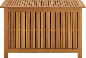 Zahradní úložný box 90 x 50 x 58 cm masivní akáciové dřevo 310282