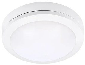 SOLIGHT LED venkovní osvětlení Siena 13W, 910lm, 4000K, IP54, 17cm, kruhové bílé