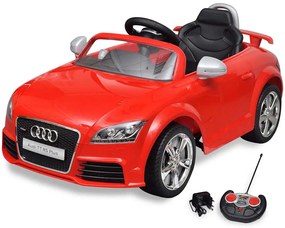 Audi TT RS dětské auto s dálkovým ovládáním červené