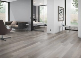 Oneflor, Vinylová podlaha lepená ECO 55 054 Flemish Oak Grey - dub, 1219,2 x 184,1 mm