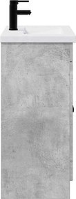 Sada koupelnového nábytku Betonově šedá 78,5 x 37,5 x 81 cm 3404137