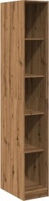 Šatní skříň dub artisan 30 x 50 x 200 cm kompozitní dřevo 3307710