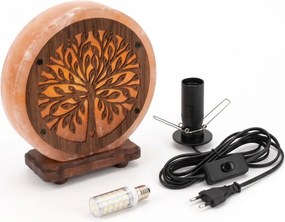 Solná lampa kulatý Strom 5,2 kg